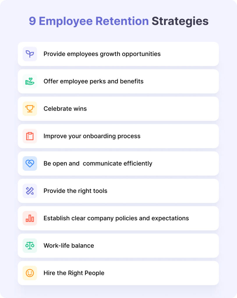 9 Effective Employee Retention Strategies